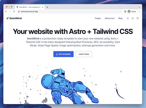 GitHub Unnatural Inc Astrowind Template AstroWind A Template To