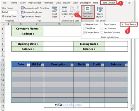 How To Make A Ledger In Excel With Easy Steps Exceldemy