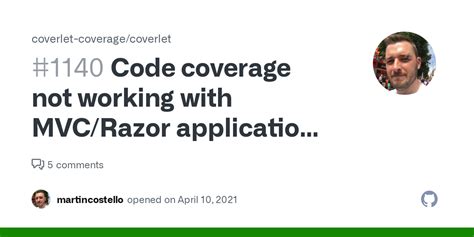 Code Coverage Not Working With MVC Razor Applications Targeting ASP NET Preview Issue