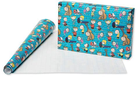 Paper And Party Supplies T Wrapping Paper 3 Rolls Peanuts Snoopy