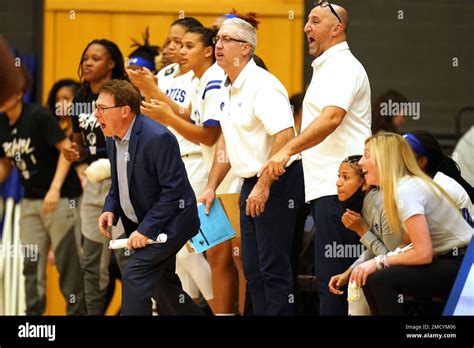 Seton Halls Head Coach Anthony Bozzella Reacts Alongside Assistant
