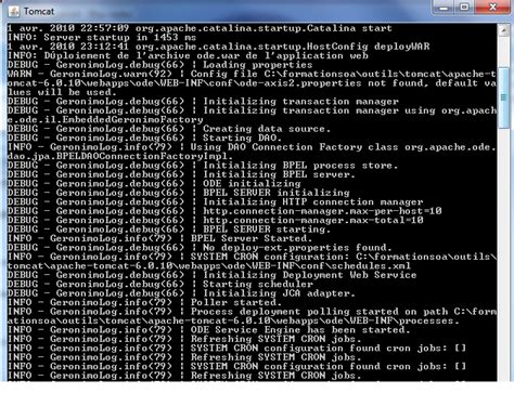 Tutoriel Bpel N°1 Installation Apache Ode