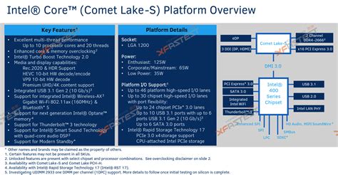 Intel Might Launch Th Gen Comet Lake Desktop Cpus In Q Leak Reveals