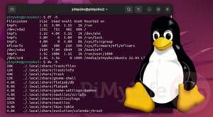Using The Terminal To Check Disk Space On Linux Pi My Life Up