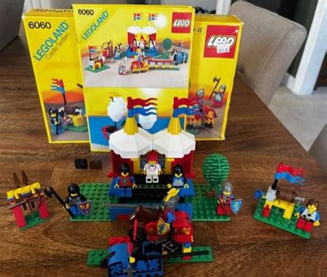 Vintage 1989 Lego Castle System 6060 Knights Challenge With Original
