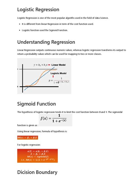 logistic regression pdf logistic regression regression analysis