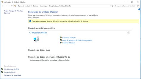 Microjovem Como Utilizar Tpm E Pin No Bitlocker