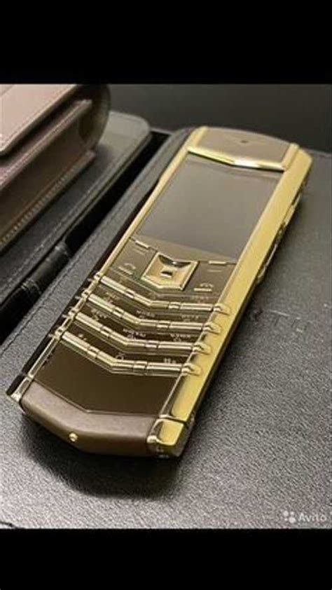 Vertu Signature S Design Pure Chocolate RED Gold Festima Ru