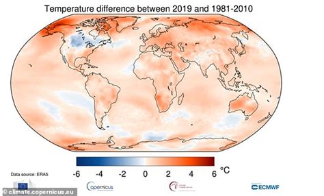 Scientists Prove 2019 Was The Second Hottest Year On Record Daily
