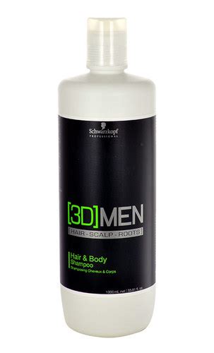 Schwarzkopf 3d Men Hair And Body Shampoo 1000 Ml Haare Parfuem365