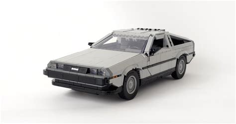 Lego Moc Delorean Dmc 12 By Marcinmajkowski Rebrickable Build With Lego