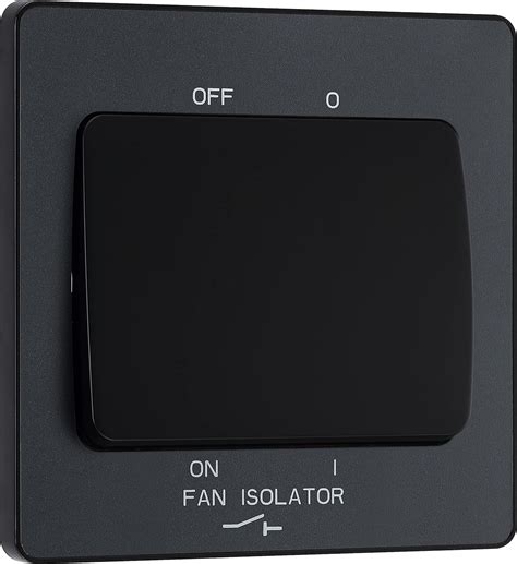 Bg Electrical Evolve Fan Isolator Switch Triple Pole Uk Books
