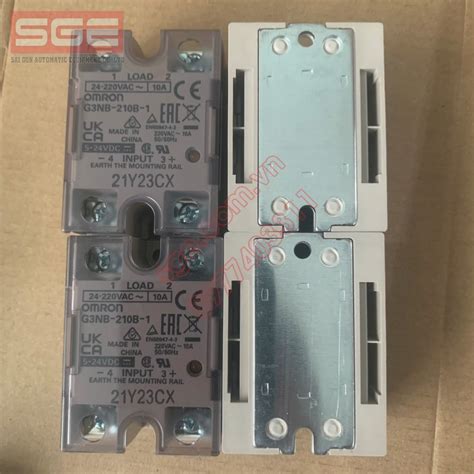 Eath The Mouting Rail Ssr G3nb 210b 1 5 24vdc Omron Thiết Bị Tự Động Sài Gòn Sge