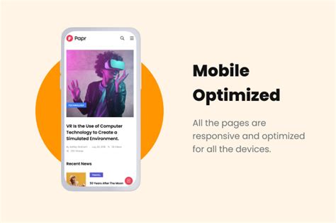 Papr React Nextjs News And React Template By Axilthemes 786097 Stylelib