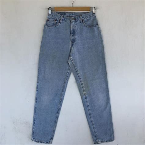 Vintage Levis Jeans Light Wash Levis 550 Denim Depop