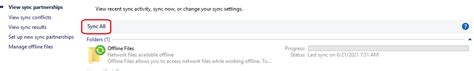 How To Use Windows Sync Center
