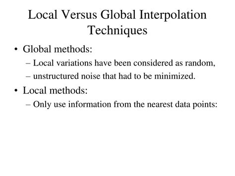 Ppt Patchwise Interpolation Techniques Powerpoint Presentation Free
