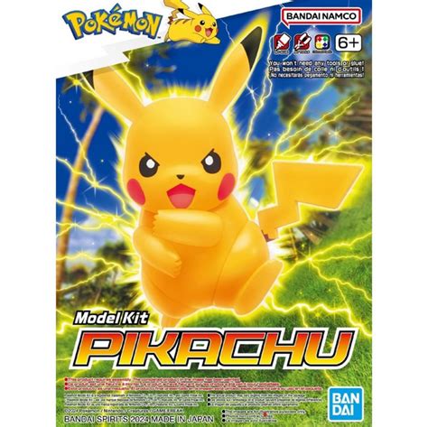 Model Kit PokÉmon Pikachu ElÉctrico Apricot