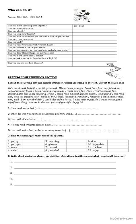 Modals English ESL Worksheets Pdf Doc