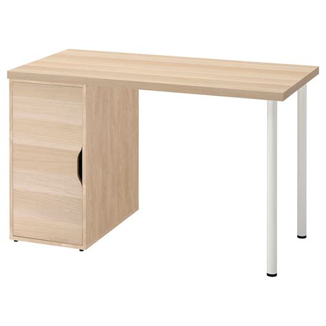 Письменный стол с ящиком - IKEA LAGKAPTEN/ALEX, 120х60 см, под беленый ...