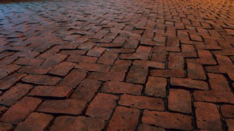 Devon Mathis Portfolio Herringbone Brick Material