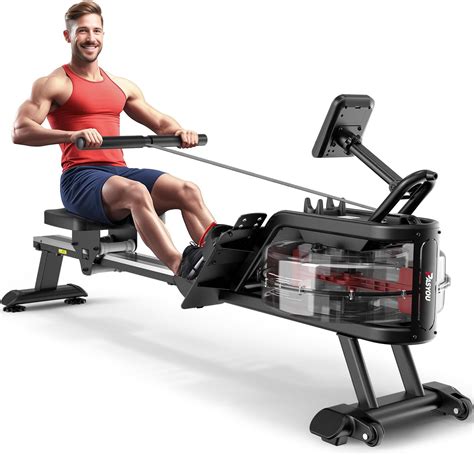 Pasyou Rowing Machine Water Rowing Machines For Home Use 350lb Weight