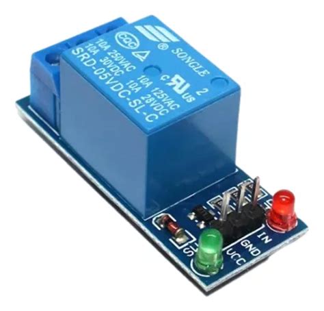Módulo Rele 1 Via Para Arduino Canal 5v Com Led Chipsce Mercadolivre