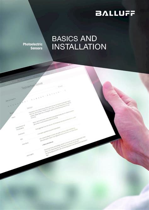 Pdf Basics And Photoelectric Sensors Installationsensor Heads