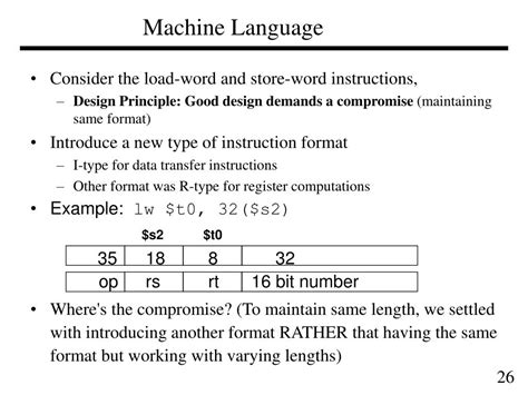 Ppt Instructions Language Of The Machine Powerpoint Presentation Free Download Id3260826