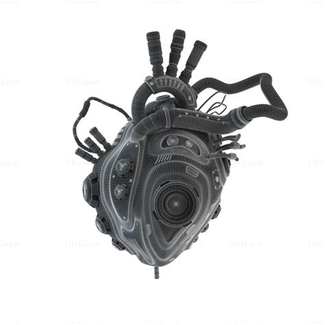 Bionic Robot Heart 3d Model