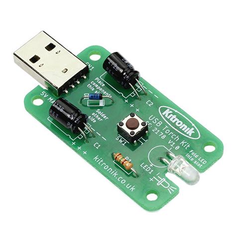 Making An Enclosure For The Usb Rechargeable Torch Kit Kitronik Ltd