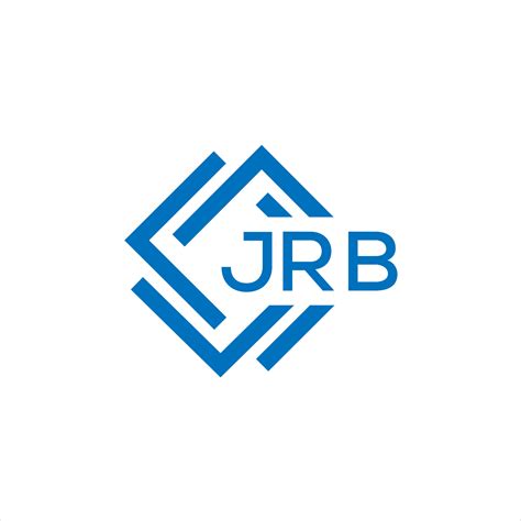 Jrb Letter Logo Design On White Background Jrb Creative Circle Letter