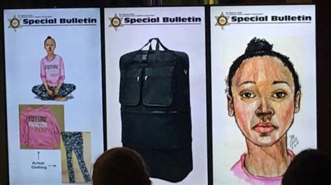 California Police Hoping To Identify Body Of Girl Found In Duffel Bag