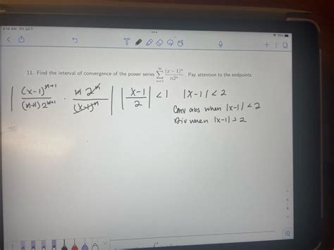 Interval Of Convergence R Calculus