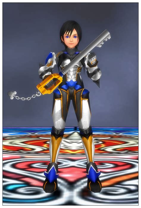Armored Xion Kingdom Keyblader Variant Dl By Kitegamer On Deviantart