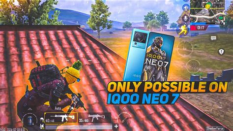 AGGRESSIVE 1V4 CLUTCHES IQOO NEO 7 SMOOTH EXTREME PUBG BGMI TEST