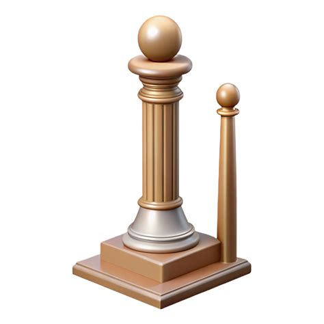 Distinctive Traditional Newel Post Vertical Post Supporting Handrail