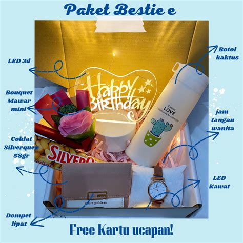 Jual Kado Ulang Tahun Cewek Paket Bestie Hadiah Pasangan Kado Jam Tangan Wanita Kado Ulang Tahun