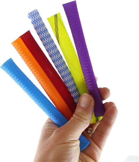 12 Smaller 5 Fun Nylon Tube Springy Fidget Toys Fun Pop