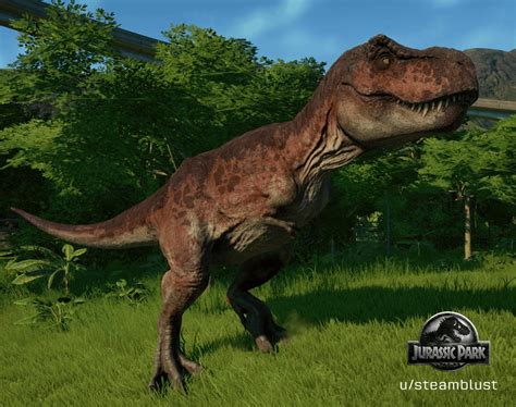 Novel T Rex Skin Idea R Jurassicworldevo