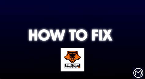 How To Fix Black Ops 6 Crashing On Map Load Mitchcactus