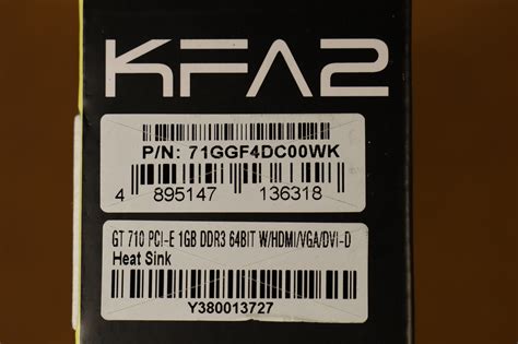 Обзор от покупателя на Видеокарта KFA2 GeForce GT 710 1G — интернет ...