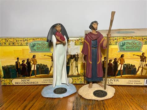 The Prince Of Egypt Moses Figurine New Beginnings Dreamworks Etsy