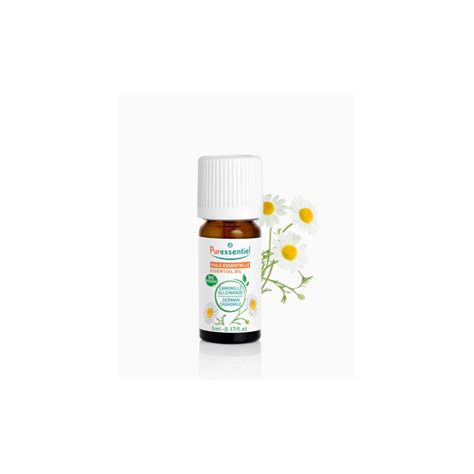 Organic German Chamomile Essential Oil Puressentiel 5 Ml