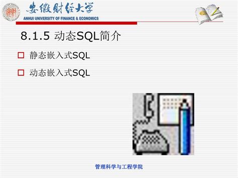 第八章 数据库编程 81 嵌入式sql 82 存储过程 83 Odbc编程 管理科学与工程学院 Ppt Download
