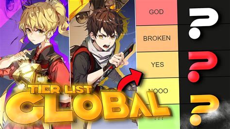 GLOBAL TOWER OF GOD NEW WORLD SSR TIER LIST 22th July 2023 YouTube