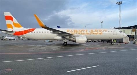 Første Sunclass Fly I Nyt Design Er Ankommet Til Kastrup Insideflyer Dk