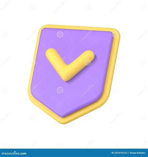 Done Checkmark Circle Badge Confirmation Button Success Acceptance Isometric 3d Icon Vector