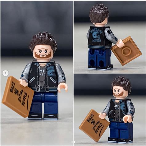 Minifigure Marvel Venom Eddie Brock Zedbrick