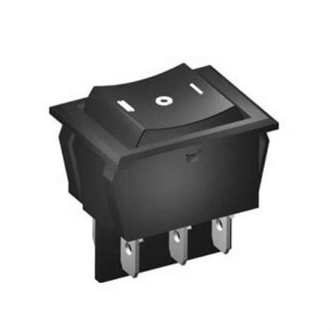 Se284 Rocker Switch 6a Dpdt On Off At Rs 42piece Rocker Switch In